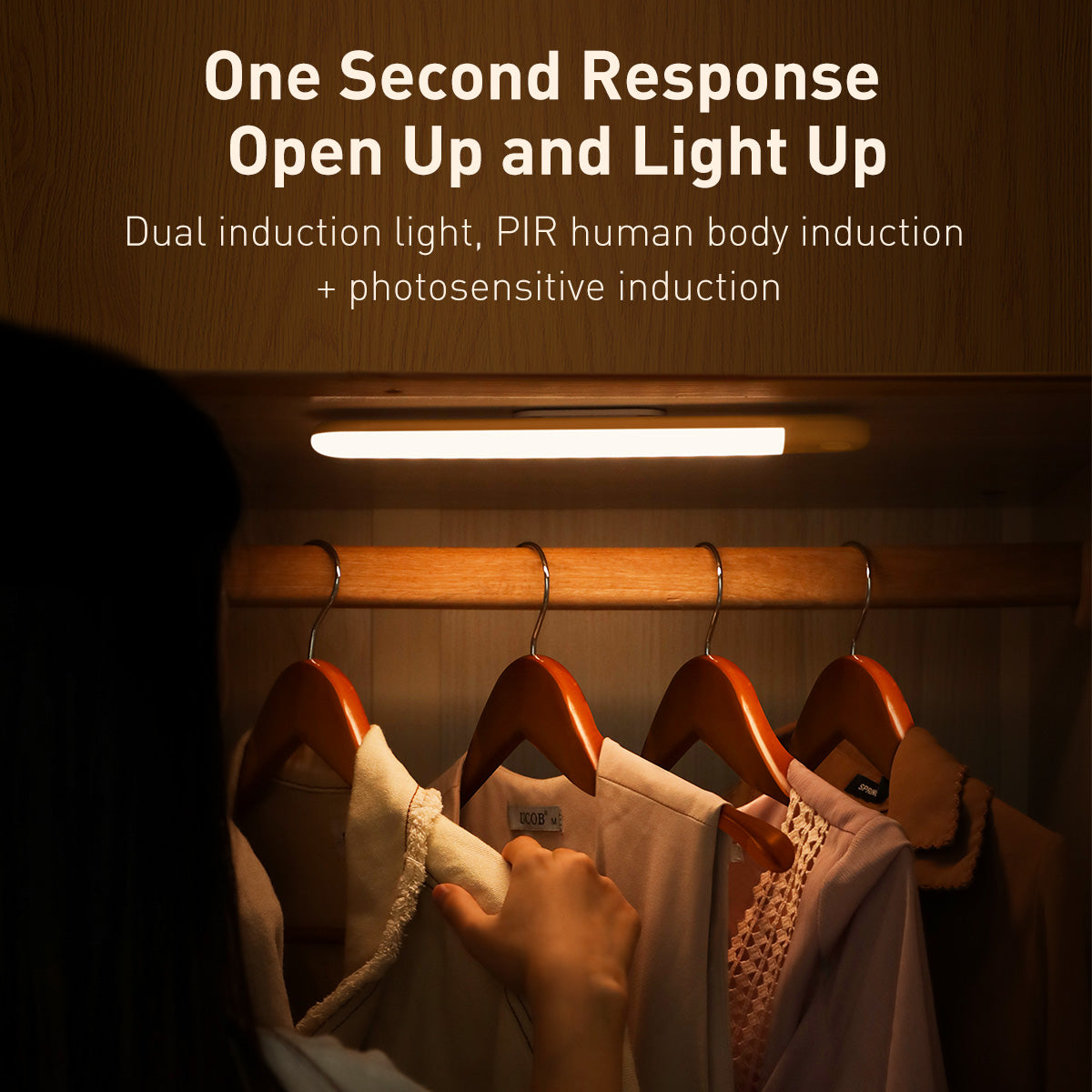 Human body induction wardrobe Smart Light near me Toronto